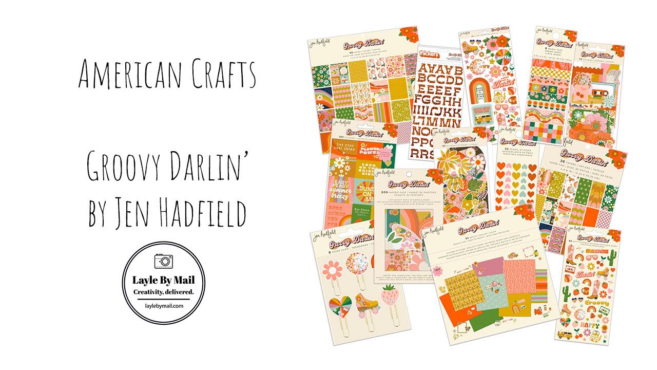 Groovy Darlin' Collection | Jen Hadfield | Unboxing - YouTube