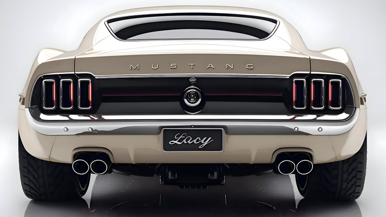 2025 Ford Mustang Lucy: The New Era of American Muscle! - YouTube