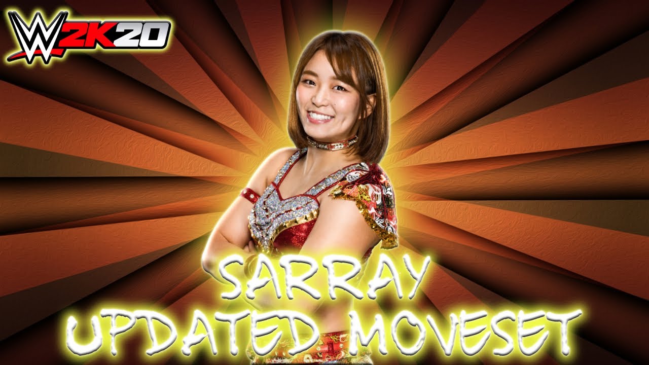 WWE 2K20 Sarray Updated Moveset - YouTube