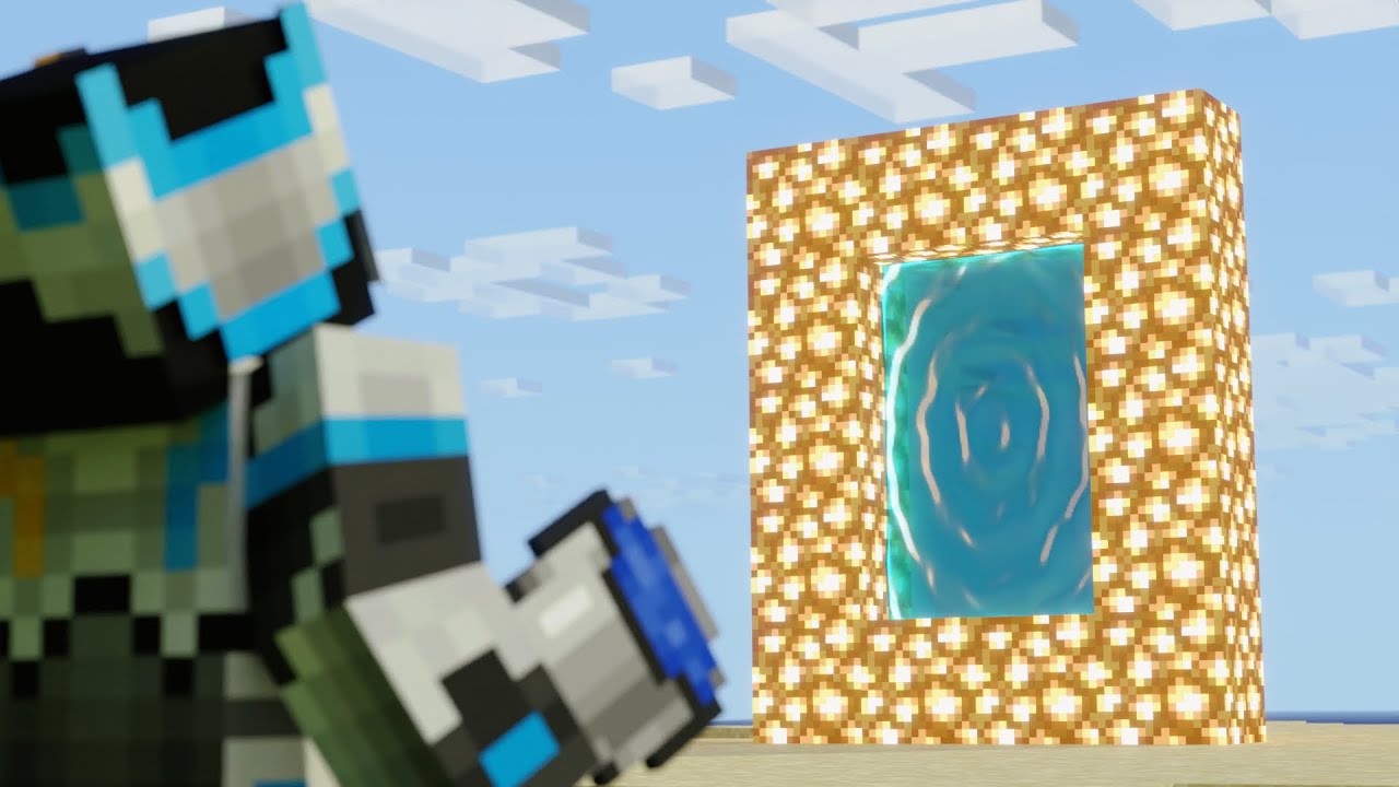 Aether Portal - Minecraft Animation - YouTube