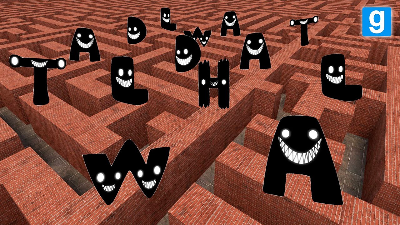 NEW SMILER ALPHABET LORE FAMILY MAZE In Garry's Mod!? - YouTube