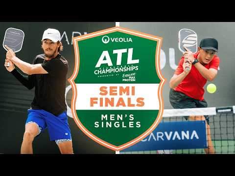 Hunter Johnson v Tama Shimabukuro at the Veolia Atlanta Pickleball Championships