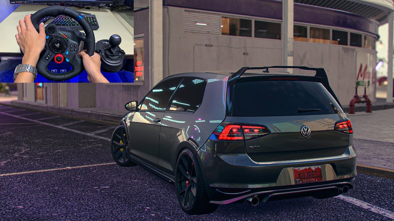 NFS Heat - Golf 7 GTI | Logitech G29 Gameplay - YouTube