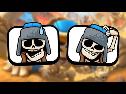 ALL Giant Skeleton Emotes In Clash Royale! - YouTube