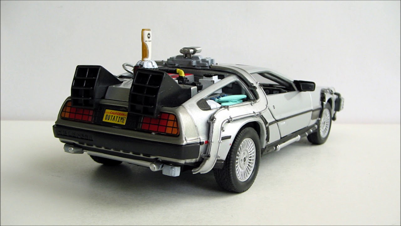 My DeLorean / BTTF moviecar collection - YouTube