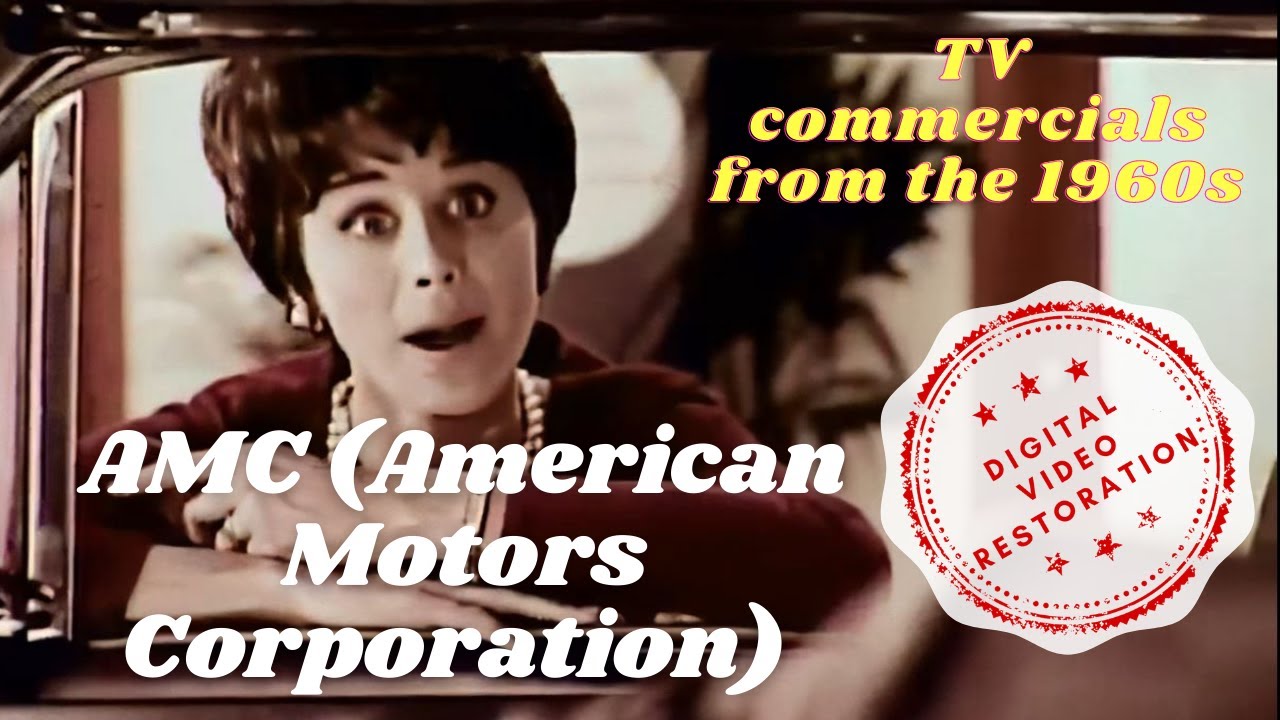AMC (American Motors Corporation) commercials from the 60s (digital ...