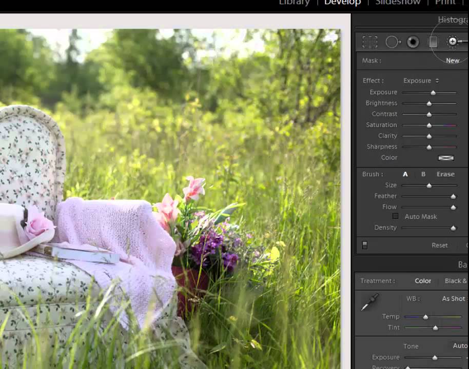 How to Adjust the Lighting in Lightroom - YouTube