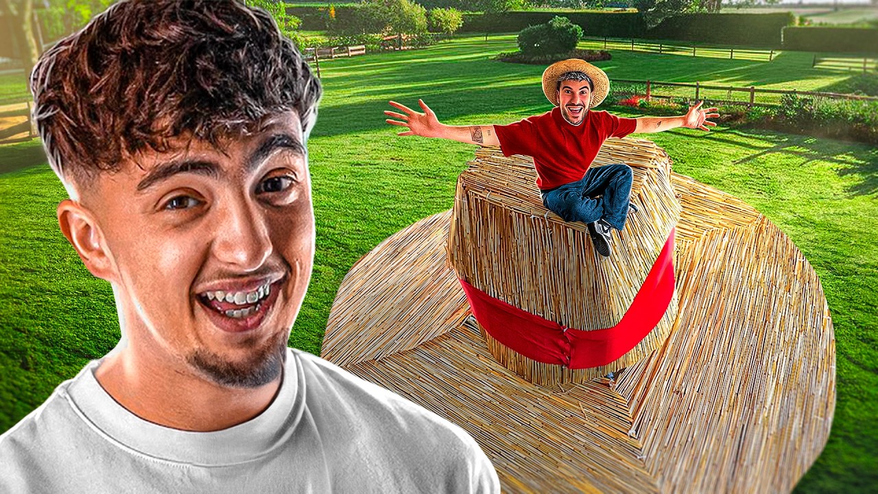 J'ai Fabriqué LE Chapeau ONE PIECE en GÉANT pour INOXTAG !👒 - YouTube