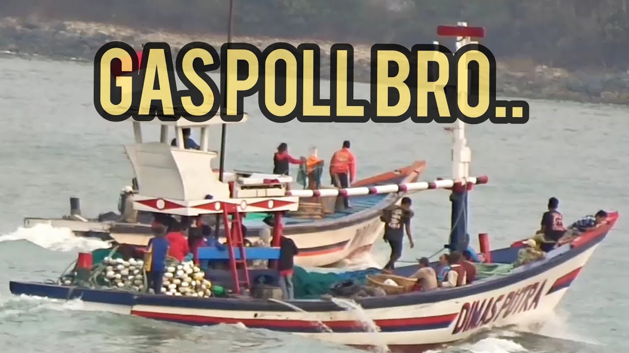 AKSI NEKAT perahu SLEREK prigi - YouTube