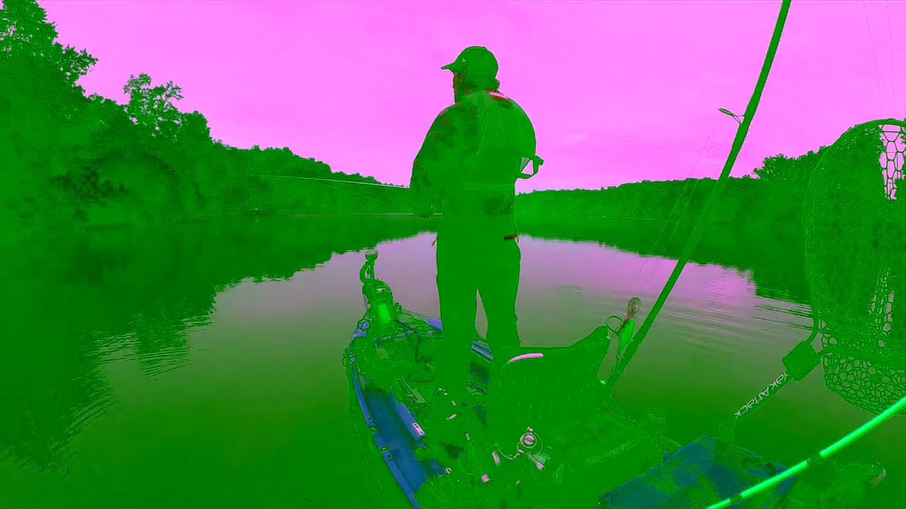 Kayak Fishing | Practice | Bull Run Marina - YouTube