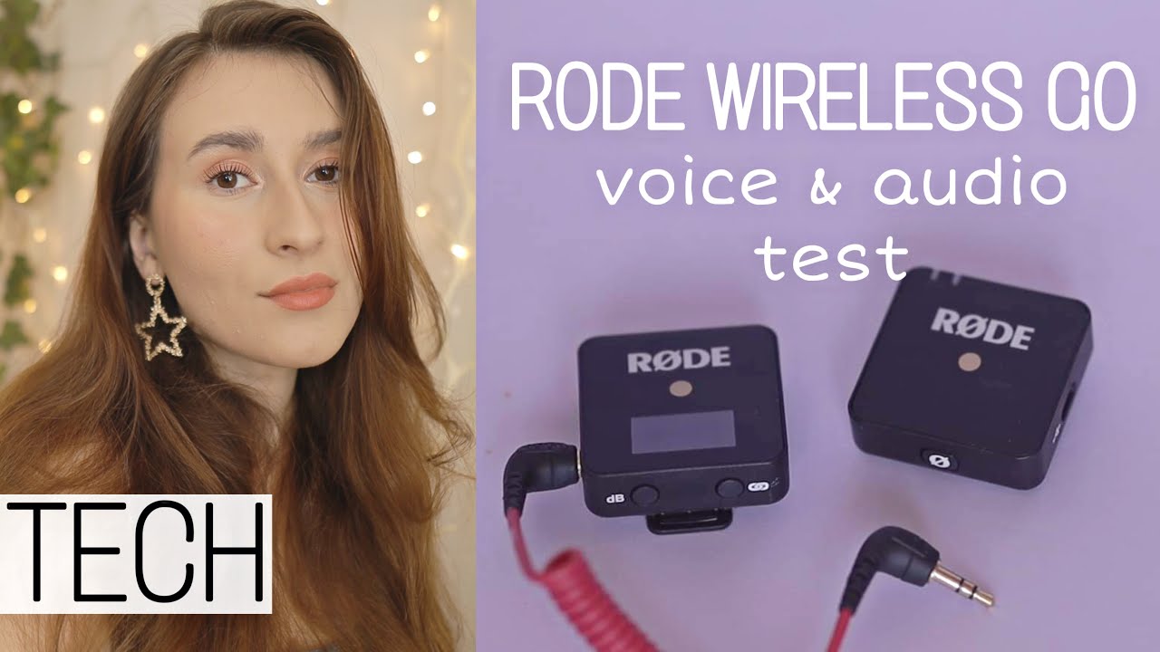 Rode Wireless GO Voice and Audio Test - YouTube
