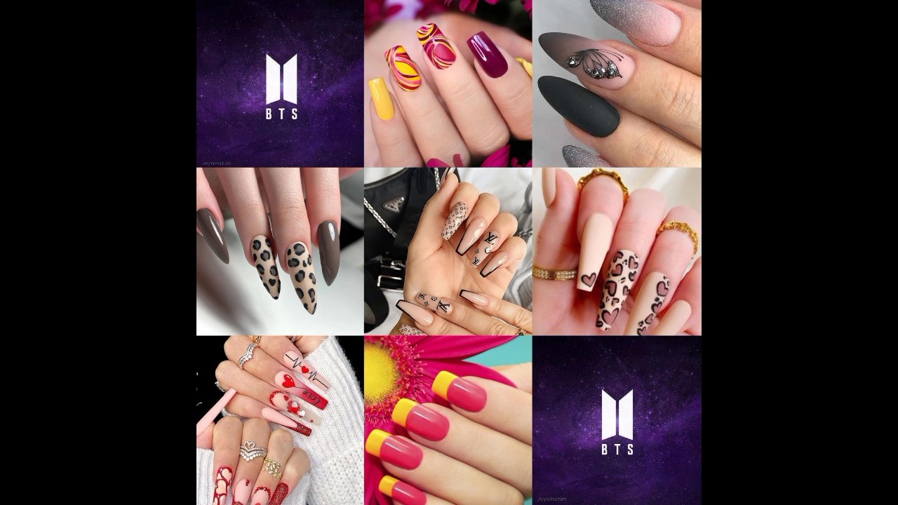 choose your nail art and see which BTS member you got - YouTube