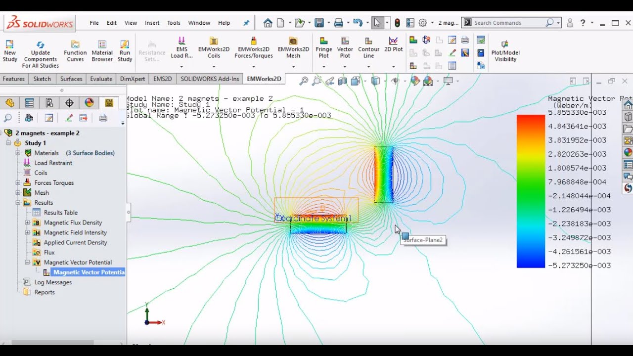 2 Magnets: Example 2 - YouTube