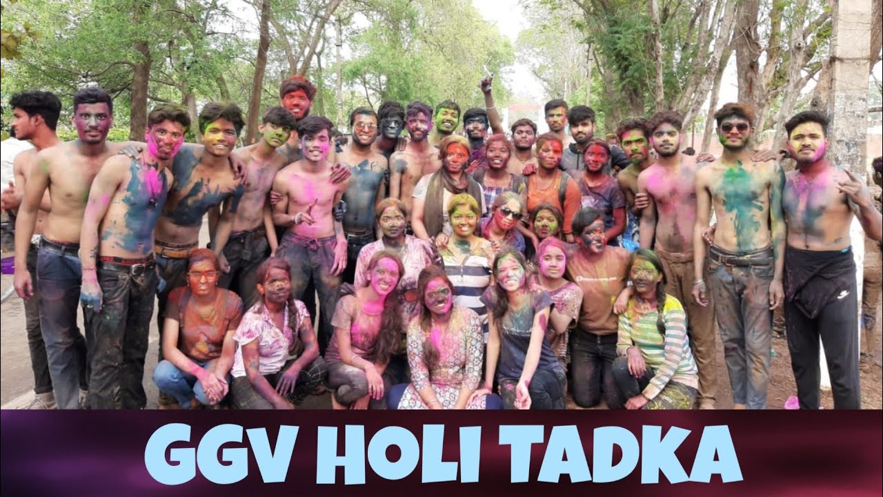 Ggv (ggu) ki holi with kheechad jaani | Pre holi celebration 2020| Holi ...