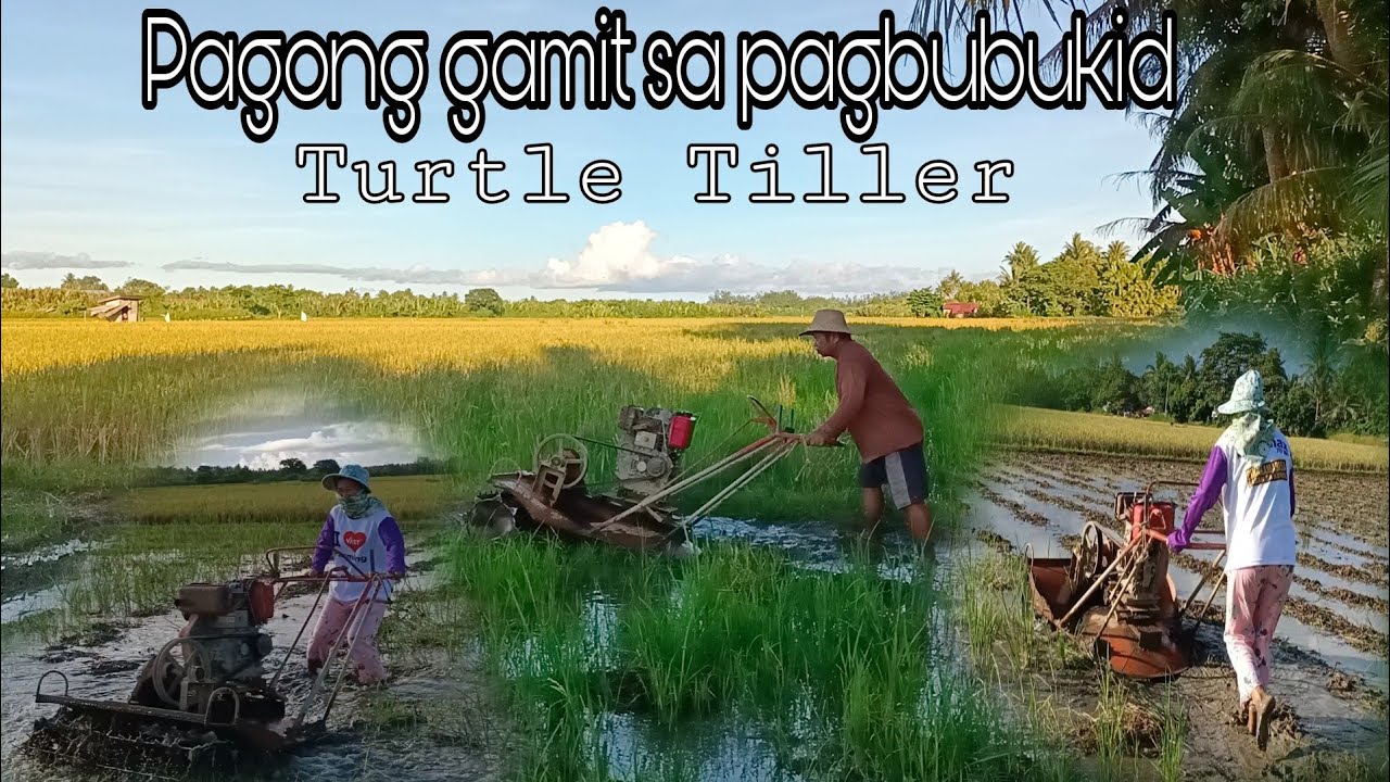 Pagong hand tractor/Turtle Tiller ni tatay Rodel Vlog #327 - YouTube