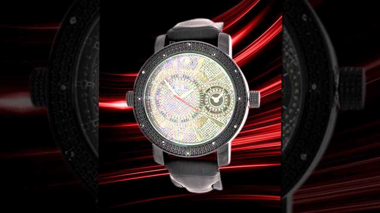 Ice Mania Diamond Watches (Mens) - YouTube