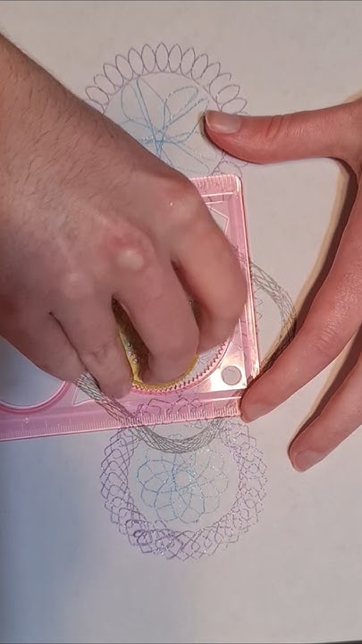 Multi sacred melody spirograph with inline patterns #art #spirograph #maths - YouTube