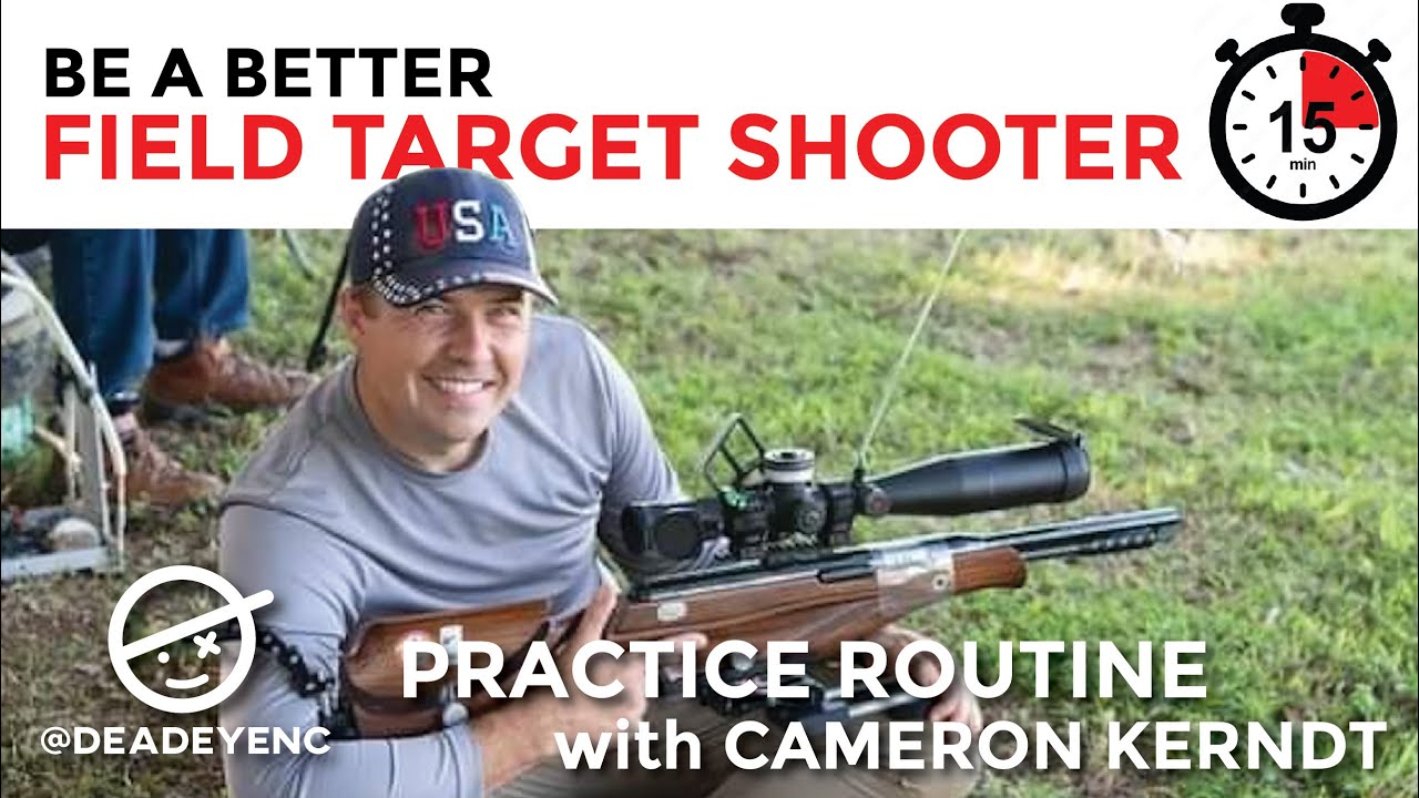 Be a better field target shooter in 15 minutes- Practice Routine with ...