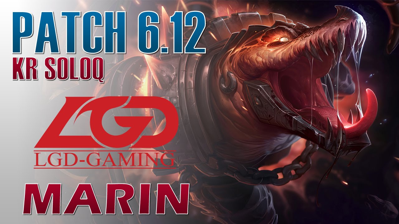 LGD MaRin - Renekton Top Lane - KR LOL Master 475LP - YouTube