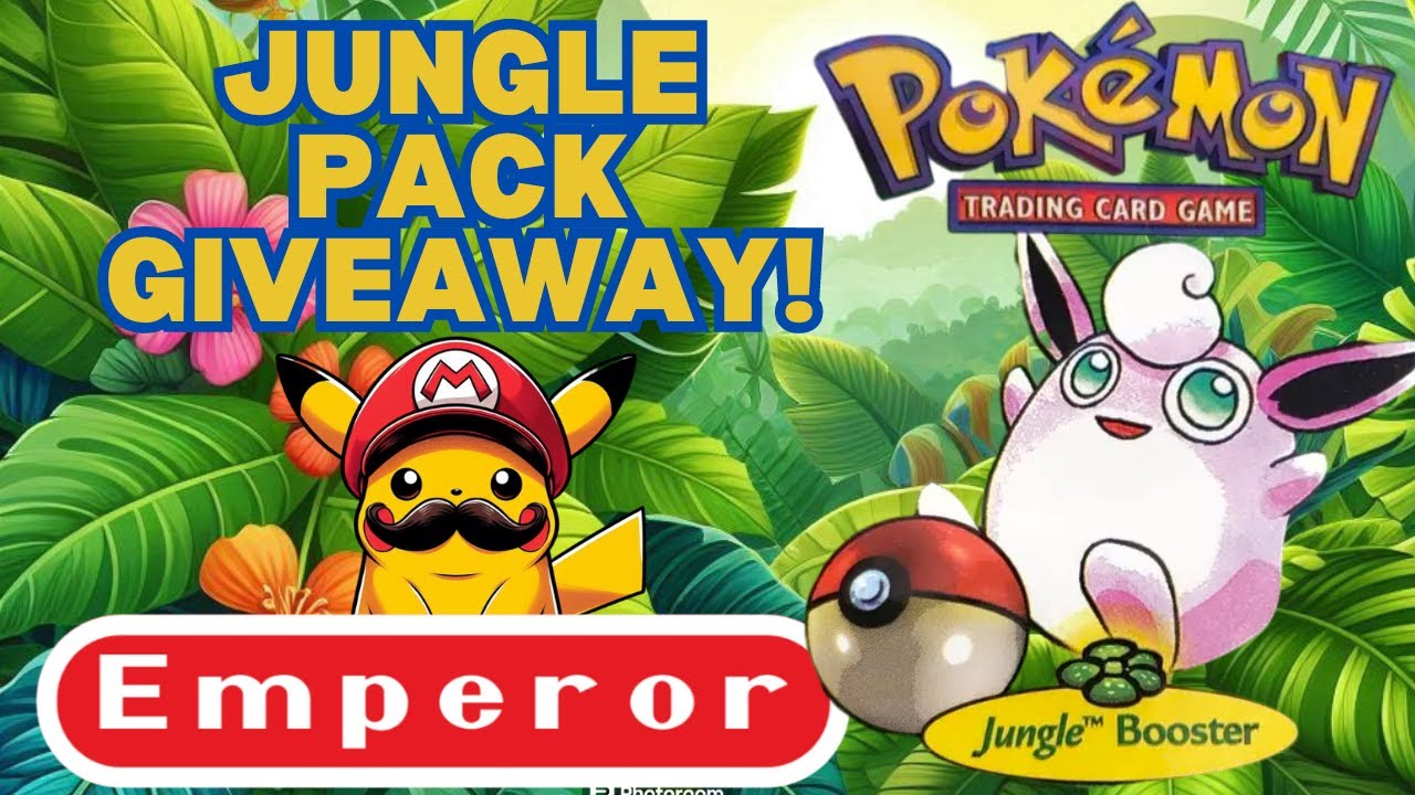 12 Hour First Eddition Jungle Pack Giveaway Extravaganza - YouTube