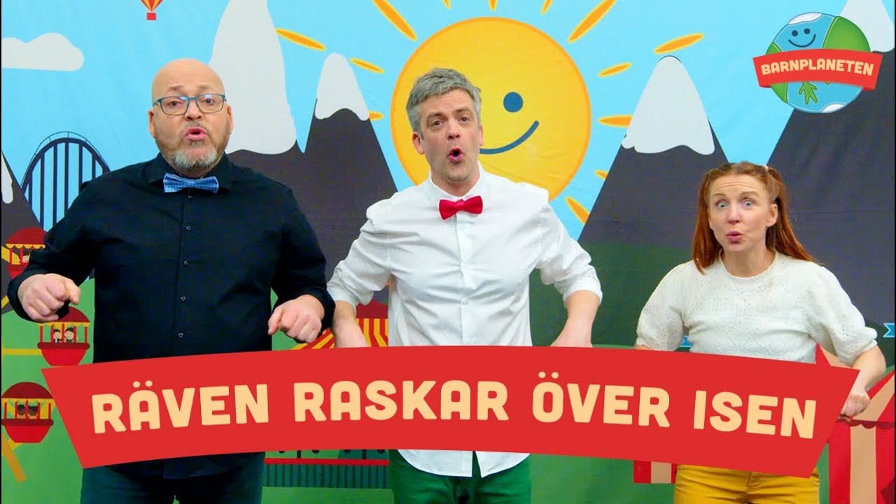 Kompisbandet - Räven raskar över isen - YouTube