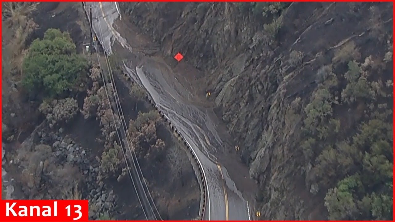 Southern California rain helps firefighters but creates risk of ...
