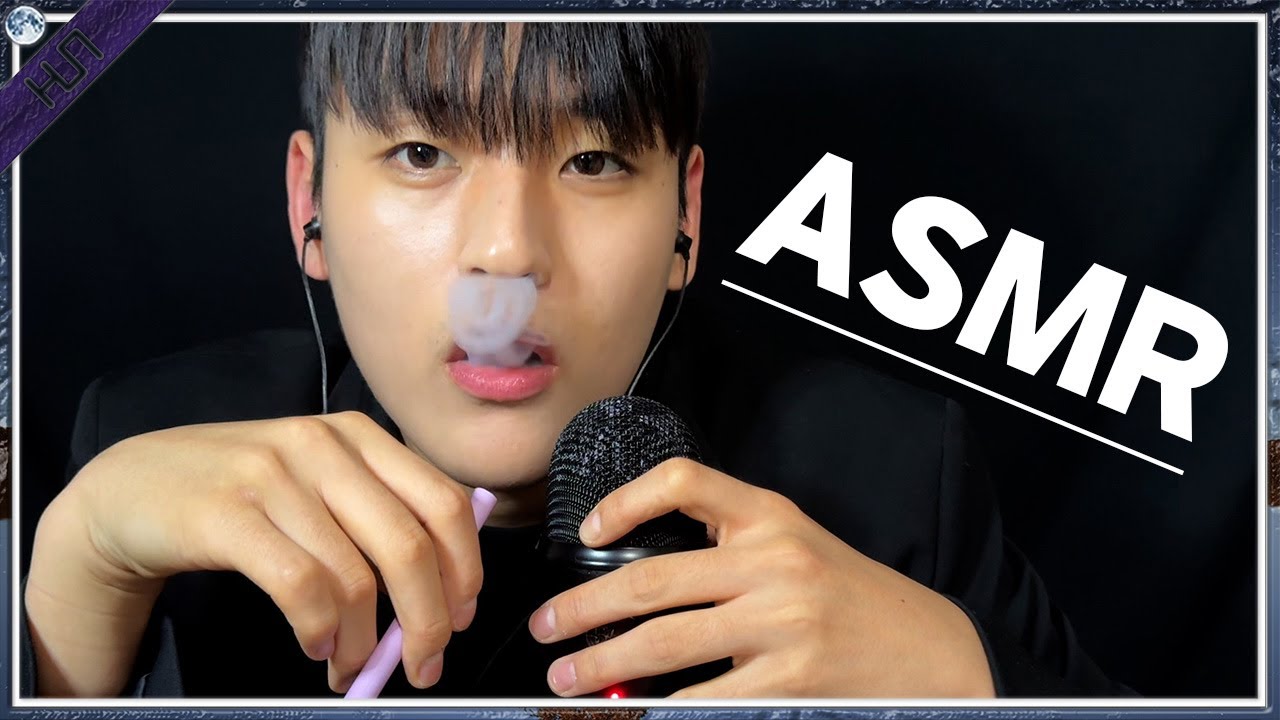 [ASMR] 연기와 함께 비주얼 팅글까지 / VAPE asmr, smoking asmr - YouTube