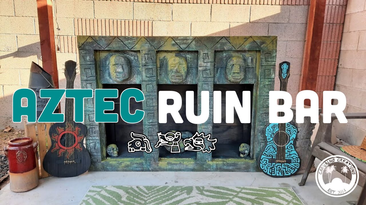 Handcrafted Aztec Ruin Bar - YouTube
