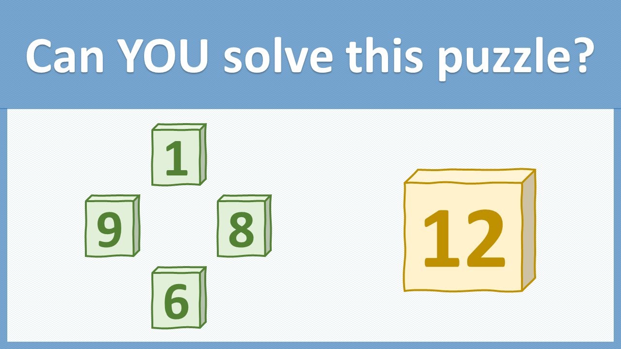 Can YOU solve these math puzzles? | Number Jumble #1 - YouTube