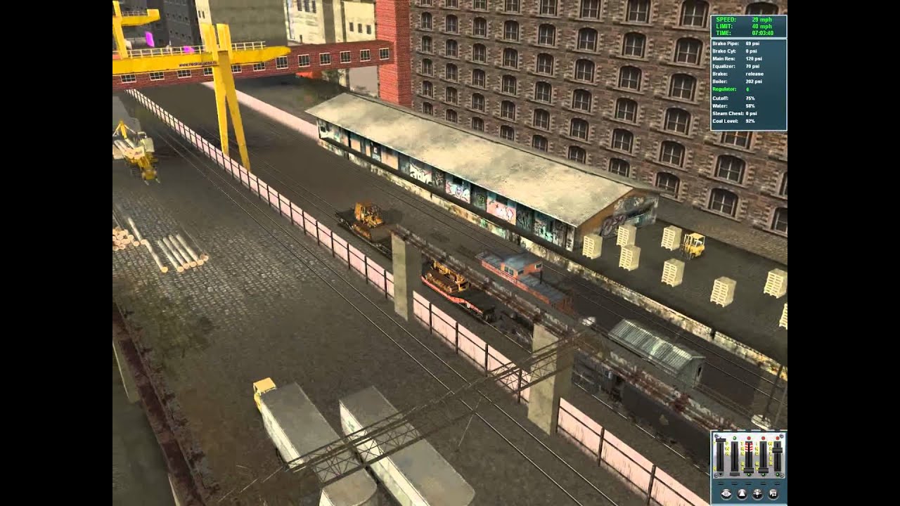 Trainz British Railways 9F steam locomotive with weltrols - YouTube