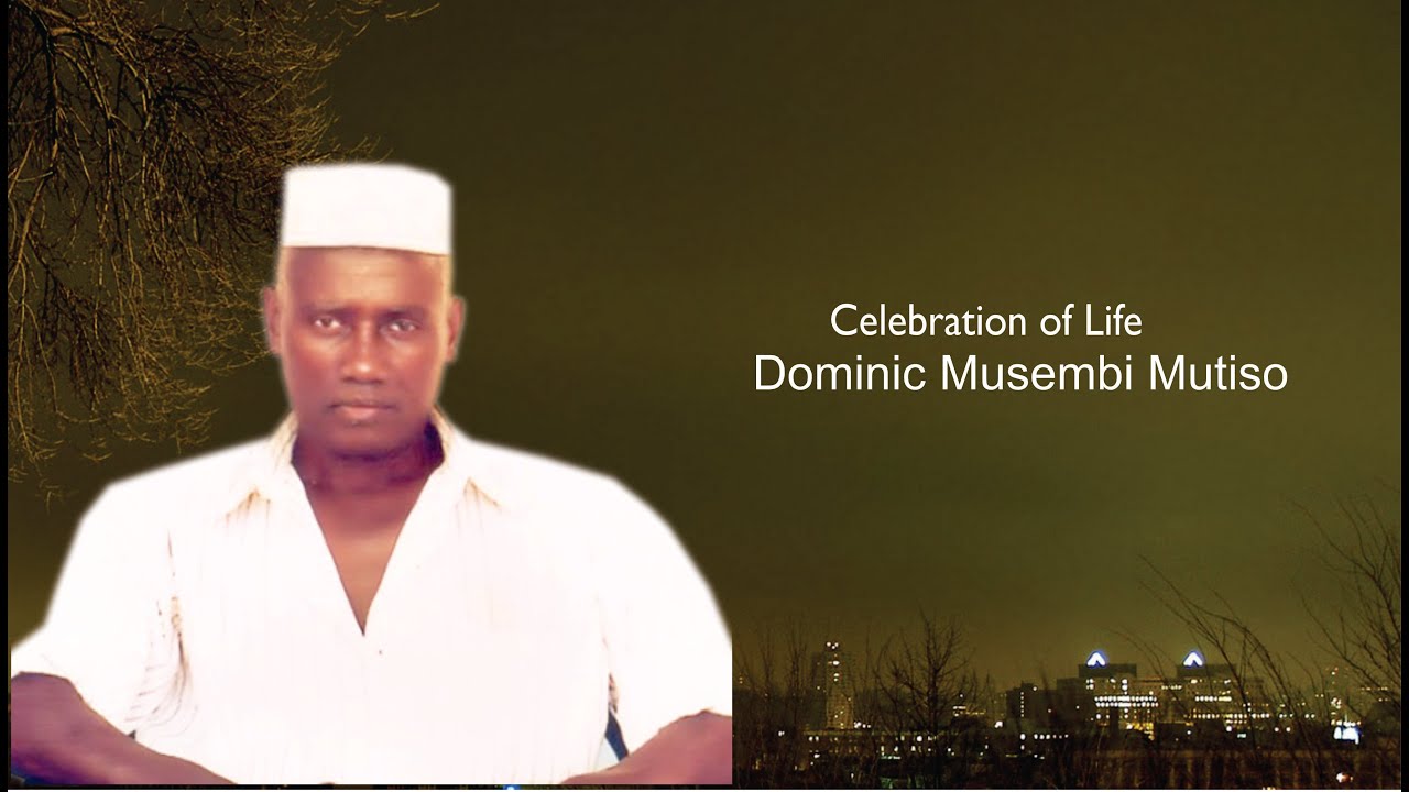 Burial Livestream of the late: Dominic Musembi Mutiso - YouTube