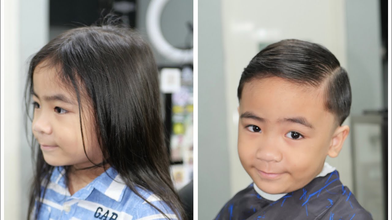 From Long Hair to Low Taper | Kids Haircut 🔥 - YouTube