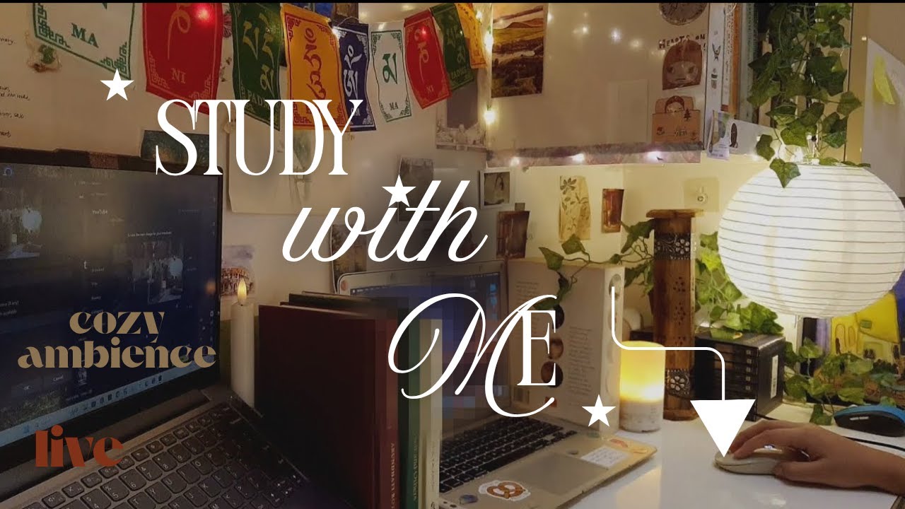 study with me LIVE ☕cozy ambience 🔥ASMR 🩺I NICET USMLE FMGE NEETPG prep ...