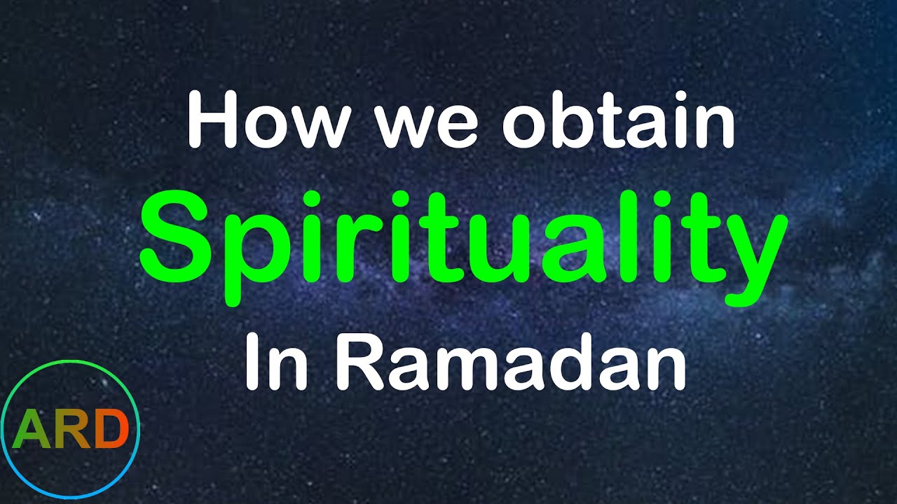 How we obtain spirituality in Ramadan - R U robot in prayer - YouTube