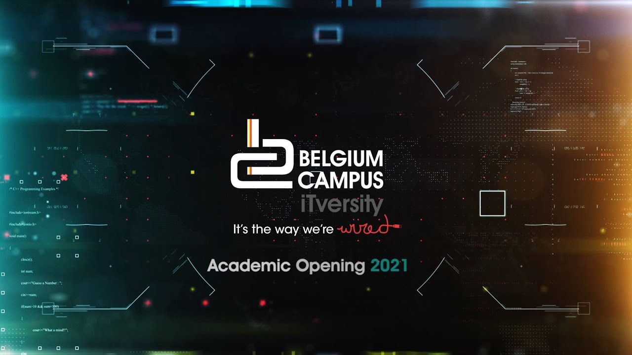 Belgium Campus - Academic Opening 2021 - YouTube