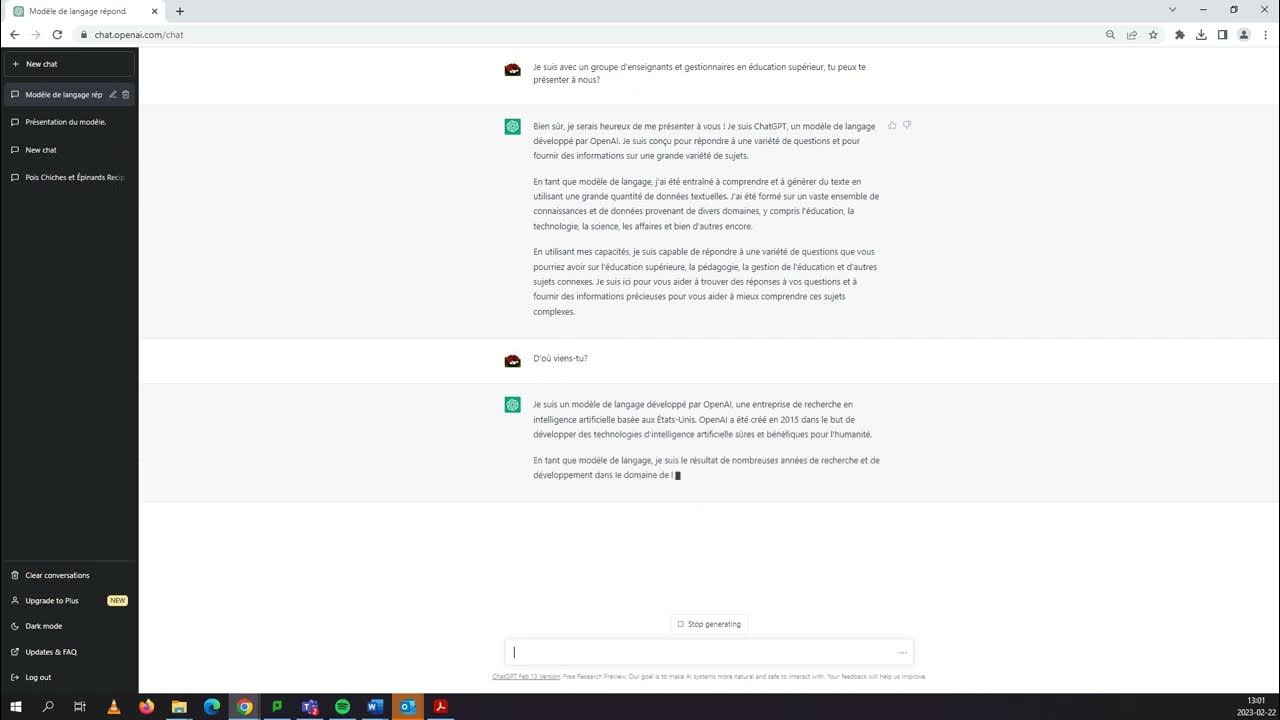 Convo avec Chat GPT - YouTube
