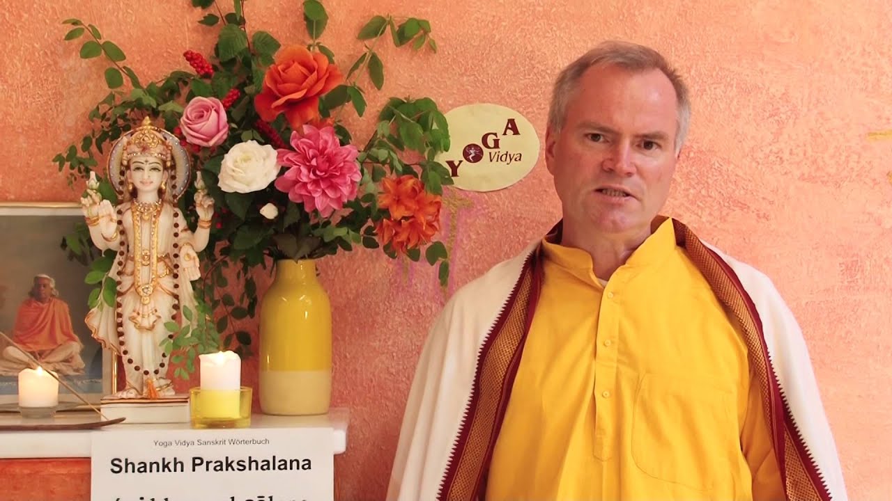 Shankh Prakshalana - Muschel Kriya – Hatha Yoga Wörterbuch - YouTube