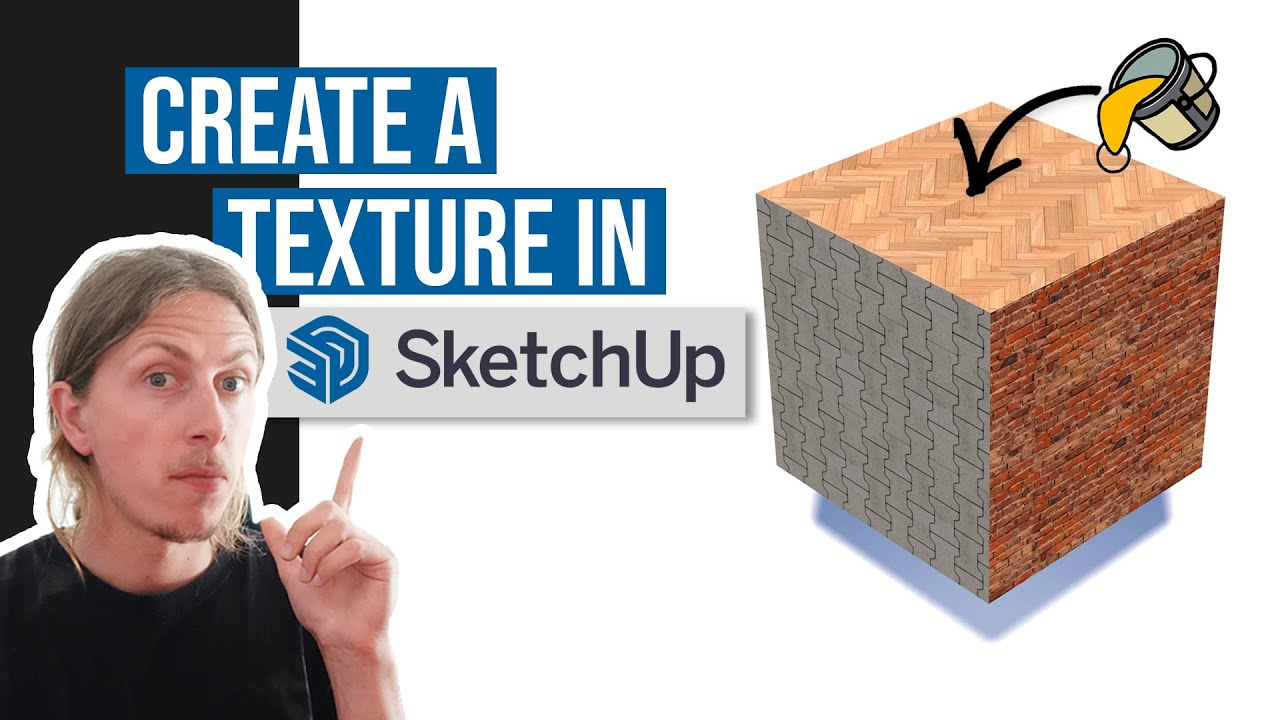 How to Create, Edit & Adjust textures in SketchUp! Quick Tutorial 🤔 ...