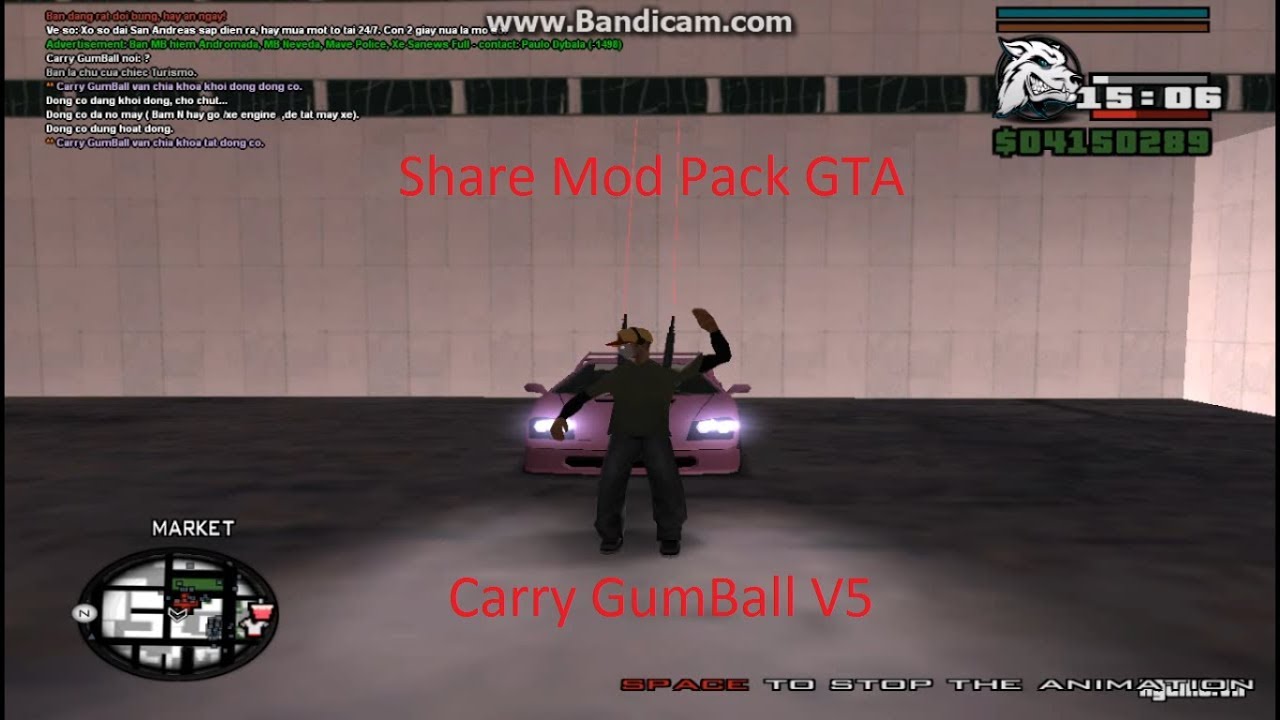 [rGame] GTA San Andreas Online : Share Mod Pack Carry GumBall V5 - YouTube