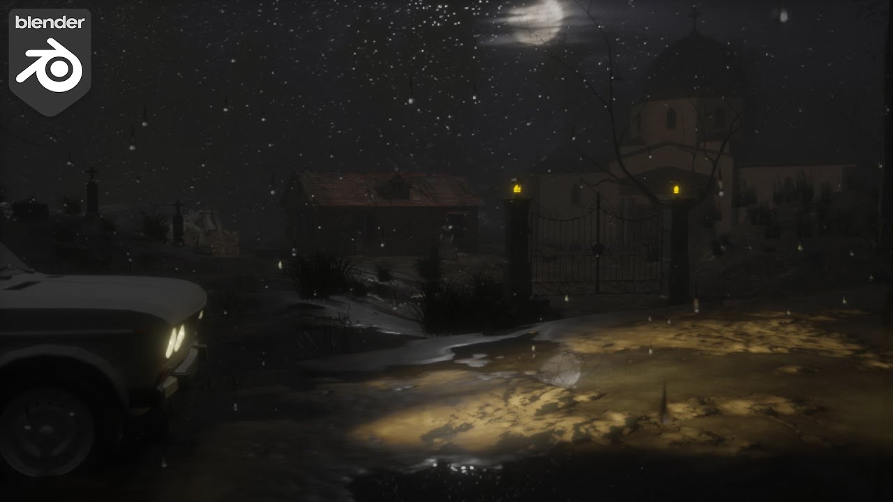 Sample of upcoming CGI horror scene | Blender 2.9 - YouTube