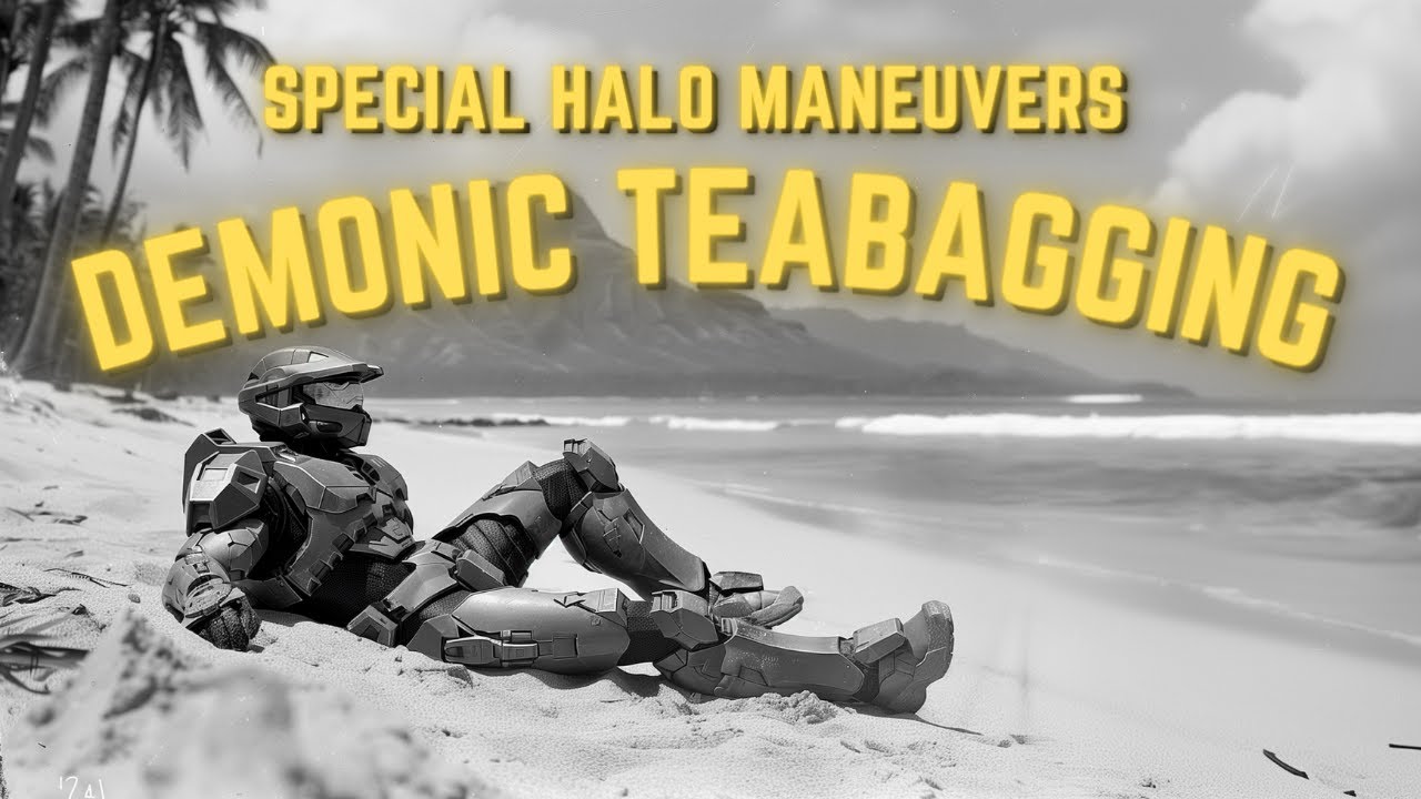 Teabagging in Halo is a Dark Art - YouTube