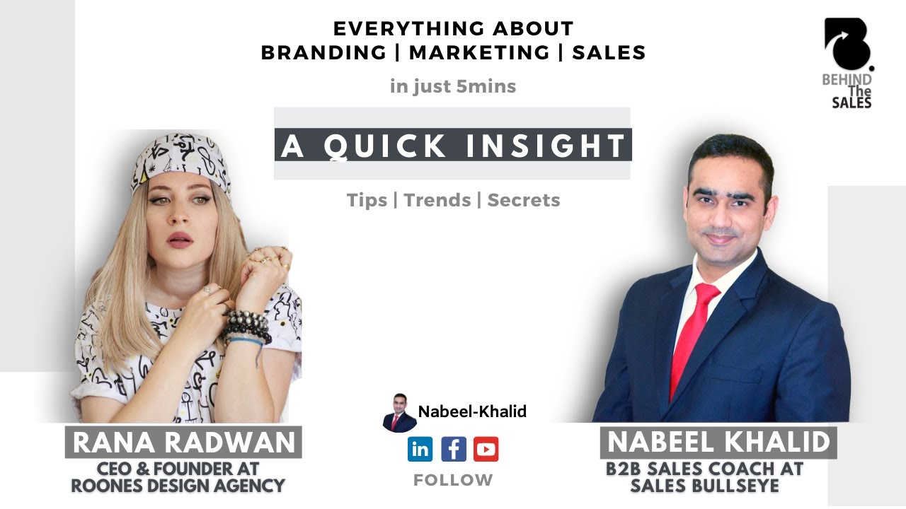 Everything about branding, marketing and sales with Nabeel khalid ...