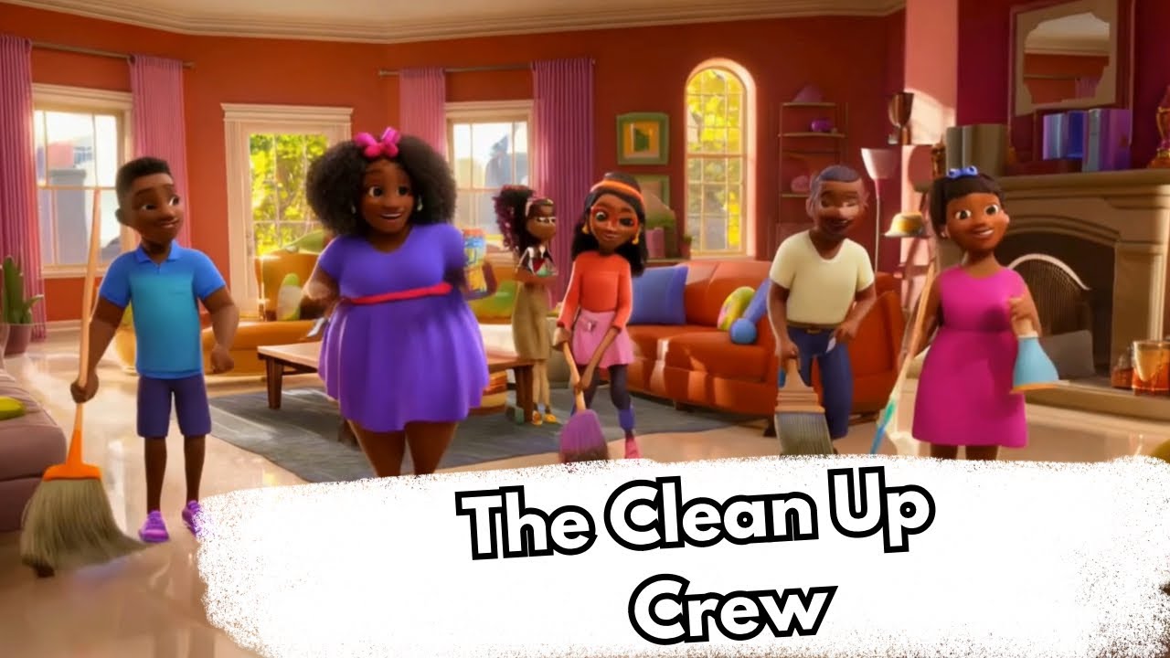 The Clean Up Crew Song | Fun Kids Cleaning Song for Kids! - YouTube