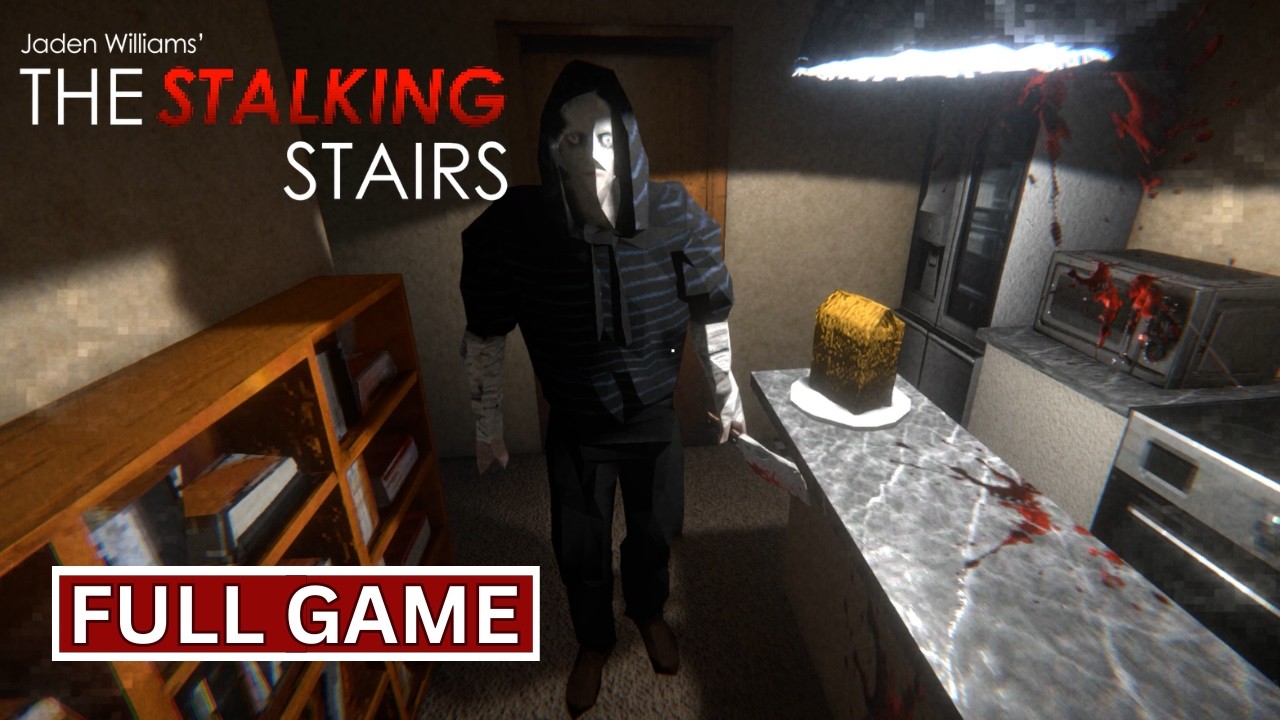 The Stalking Stairs - Killer in the building | Full Game | Walkthrough ...