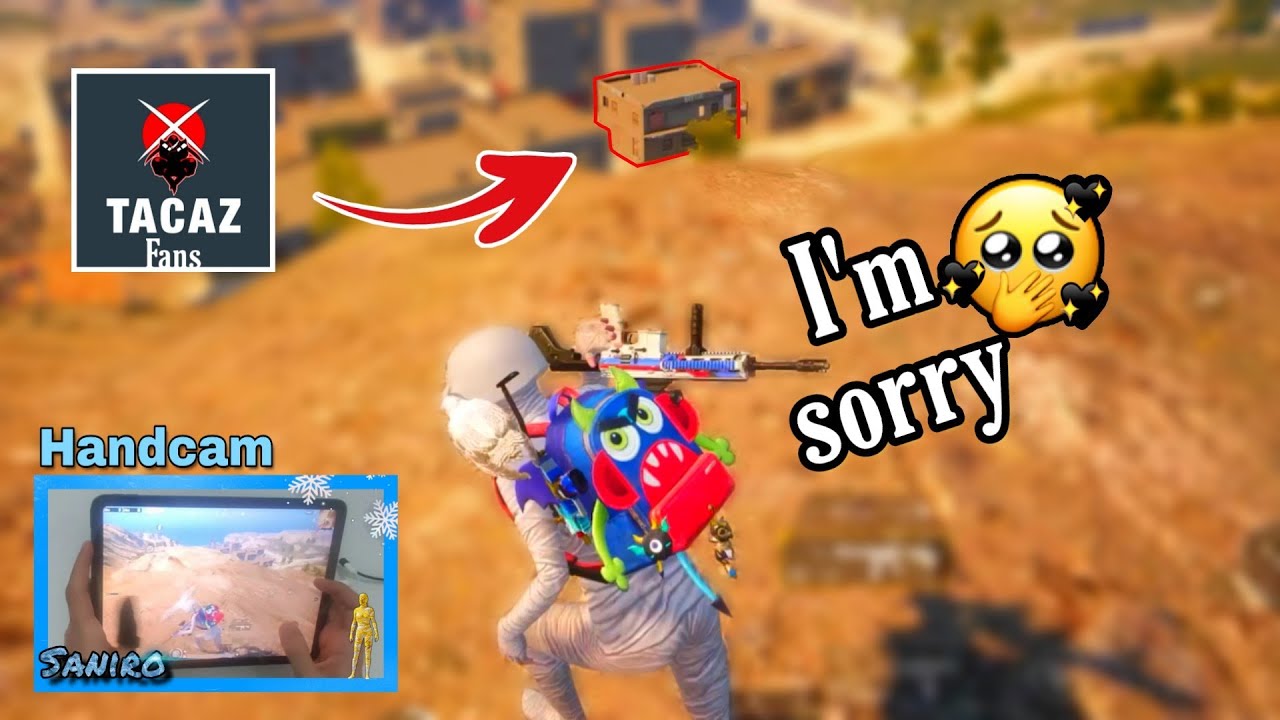Tacaz Will Hate Me For This🥺 | iPad Air 4 Handcam #17 | Pubg Mobile ...