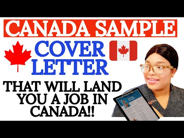 Cover Letter Canada Example