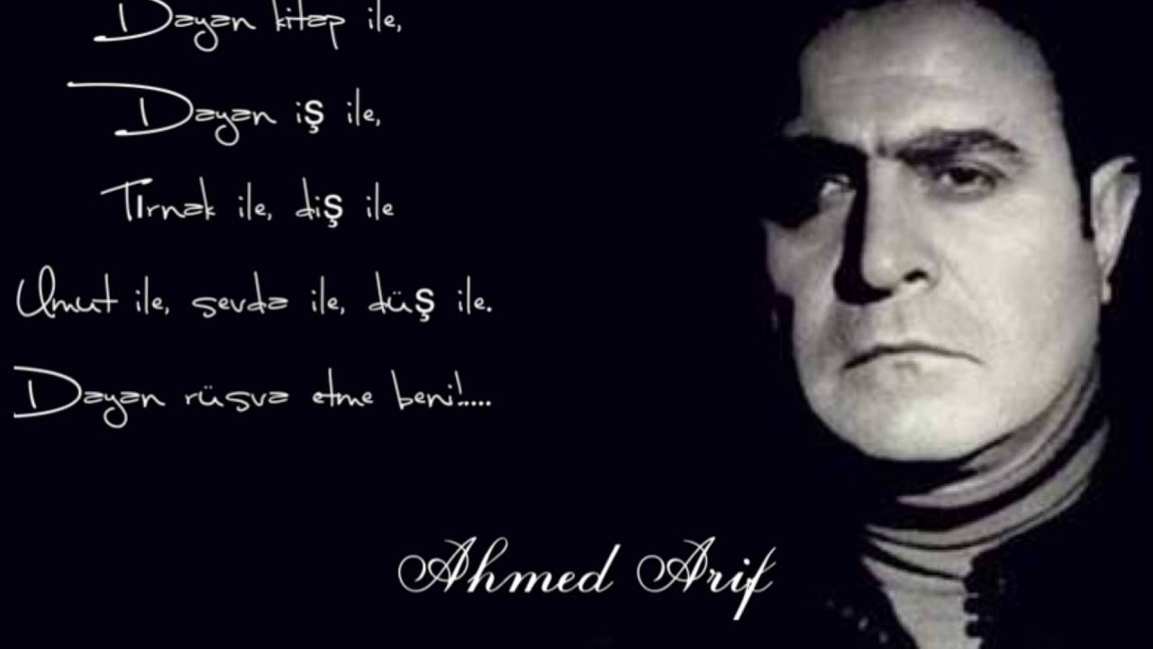 Ahmed Arif - Yalnız Değiliz - YouTube