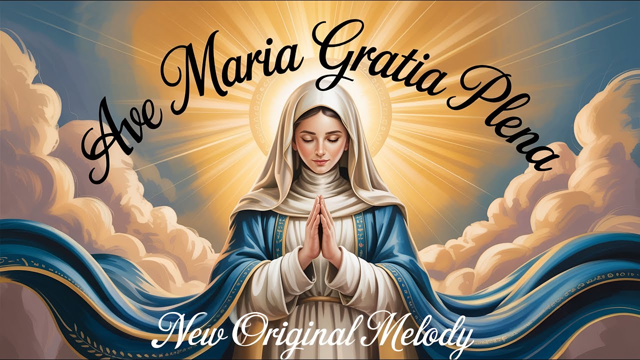 Ave Maria 🌹 (New Original Song) | Powerful Catholic Hymn ️ - YouTube