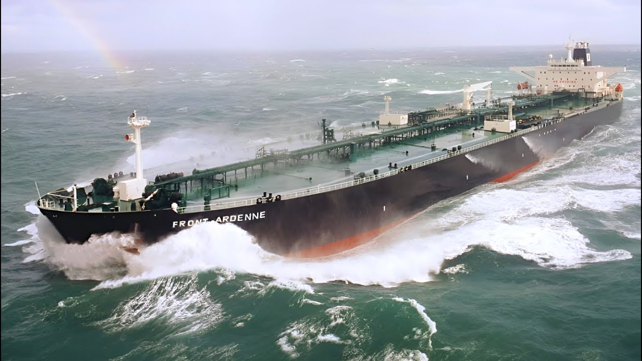 Modern SPECIAL SHIPS & TANKERS Work on Monster Waves In STORM - YouTube