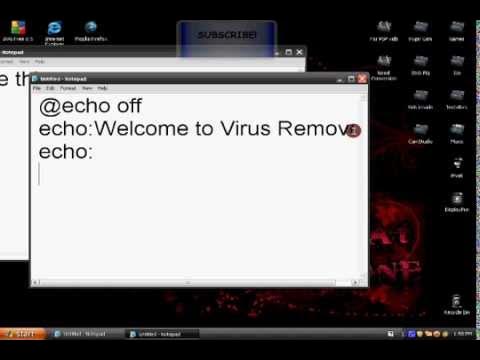 How To Make : Fake Computer Virus - YouTube